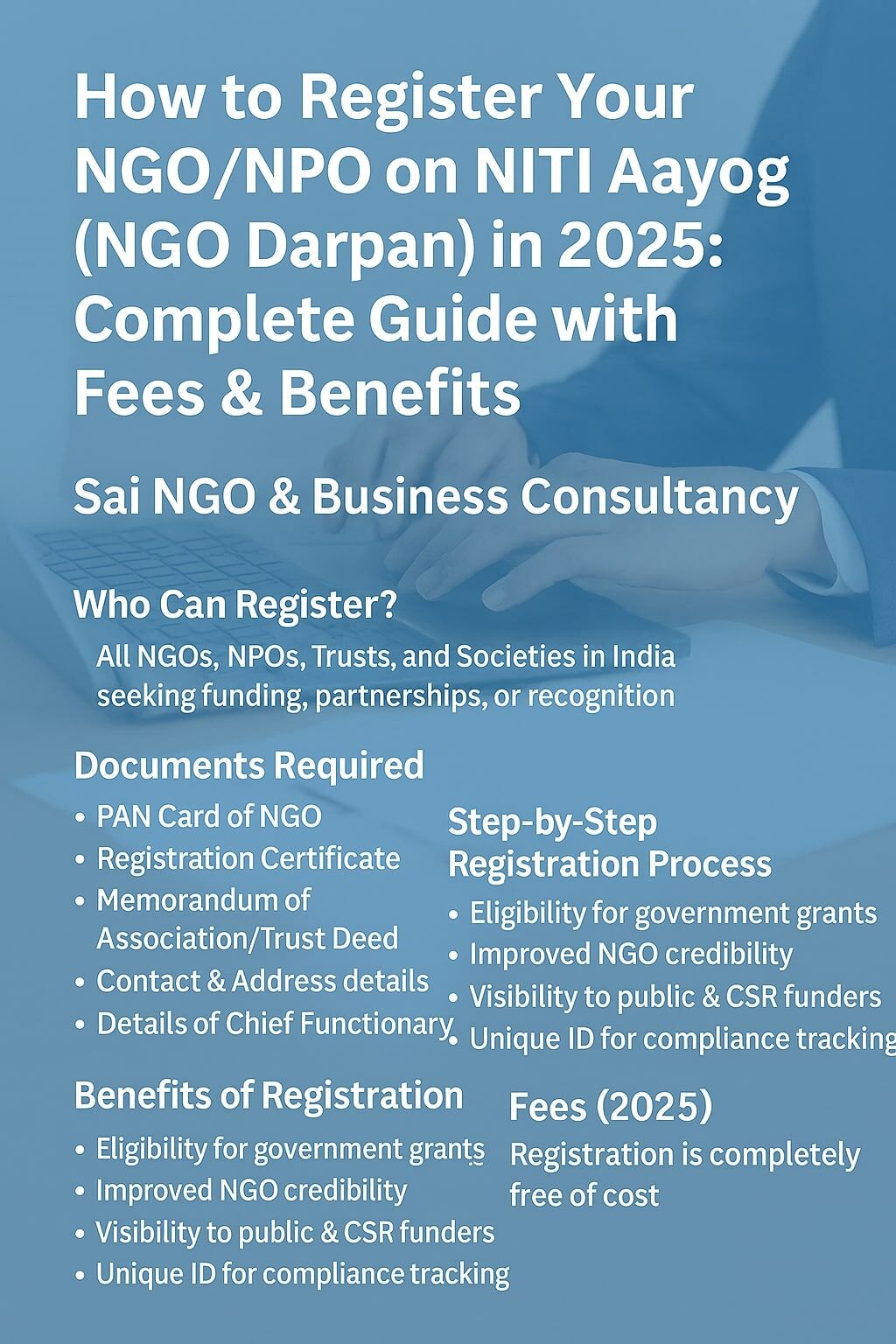 How to Register Your NGO/NPO on NITI Aayog (NGO Darpan) in 2025 ...